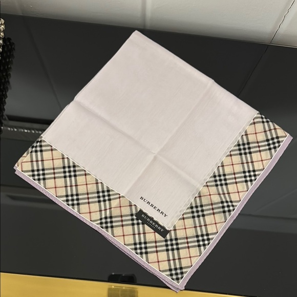 Burberry | Accessories | Burberry Vintage 9s Checkered Handkerchief ...